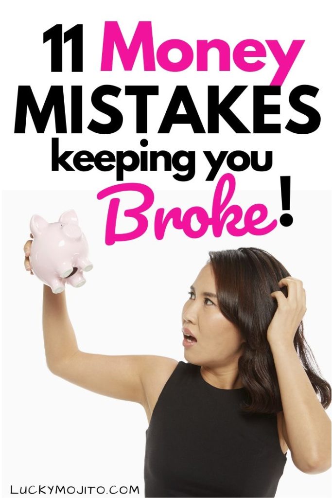 11 Common Money Mistakes to Avoid | Lucky Mojito